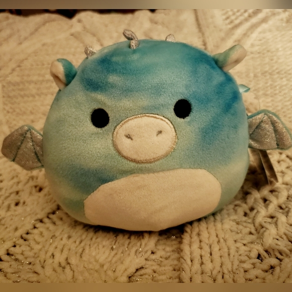Squishmallows | Toys | Nwt Keith The Tie Dye Blue Dragon 5 ...